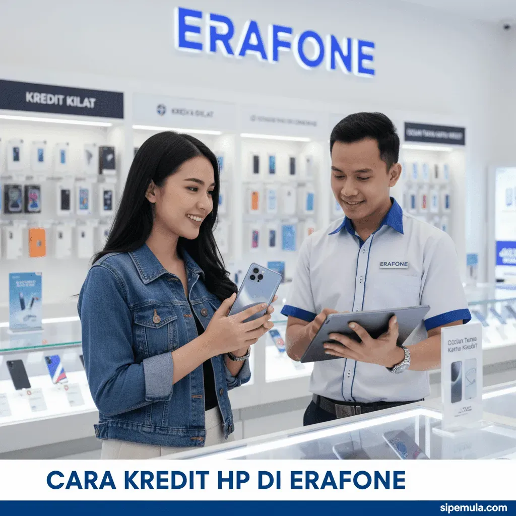 Cara Kredit HP di Erafone 2025: Panduan Lengkap Tanpa Kartu Kredit ...